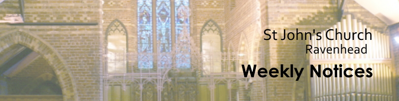 St John's Church, Ravenhead - News: Weekly Notices, Sunday 12 September ...
